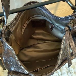 Coach | Bags | Coach Metallic Convertible Bag | Poshmark